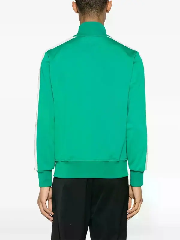 Palm Angels Logo-embroidered Track Jacket - Green