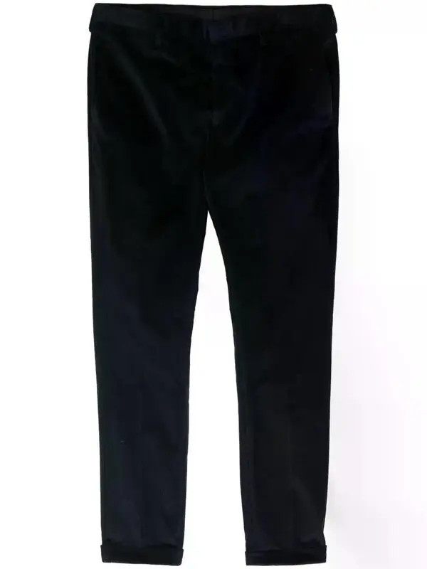 Paul Smith Mid-rise Tapered Trousers - Blue
