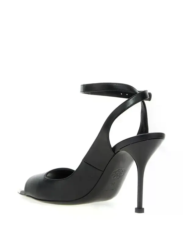Alexander McQueen Punk Ankle Strap Stiletto Sandals