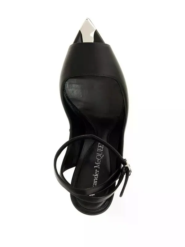 Alexander McQueen Punk Ankle Strap Stiletto Sandals