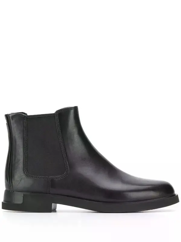 Camper Iman Leather Chelsea Boots - Black