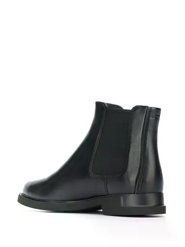 Camper Iman Leather Chelsea Boots - Black