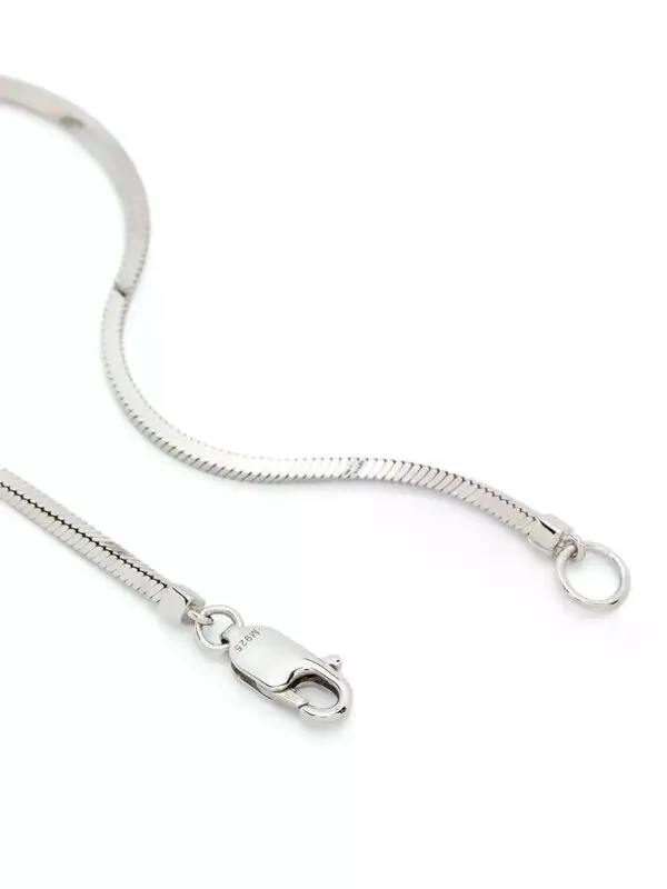 MISSOMA Square Snake-chain Sterling Bracelet
