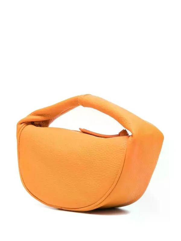 By Far Cush Leather Shoulder Bag - Orange