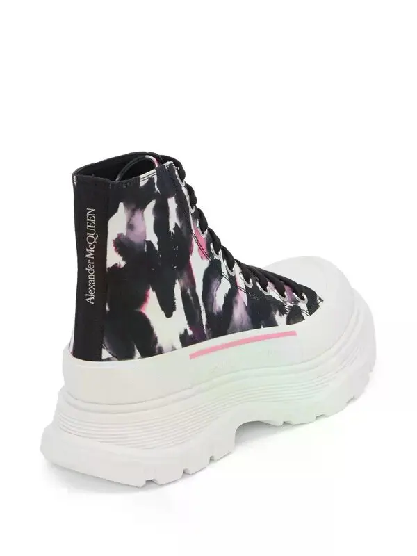 Alexander McQueen Tread Slick Lace-up Boots