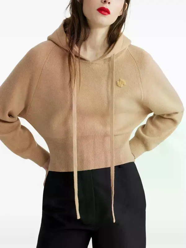 PATOU Knitted Hoodie