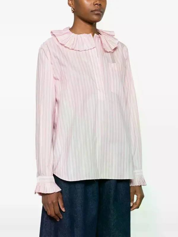 Philosophy Di Lorenzo Serafini Striped Blouse