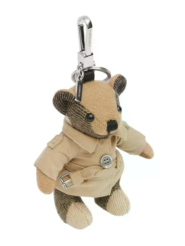 Burberry Thomas Bear Bag Charm - Neutrals
