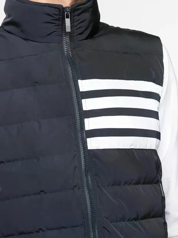 Thom Browne 4-bar Motif Puffer Gilet