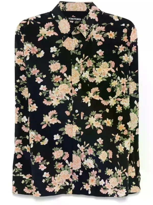 TOM FORD Floral-print Shirt