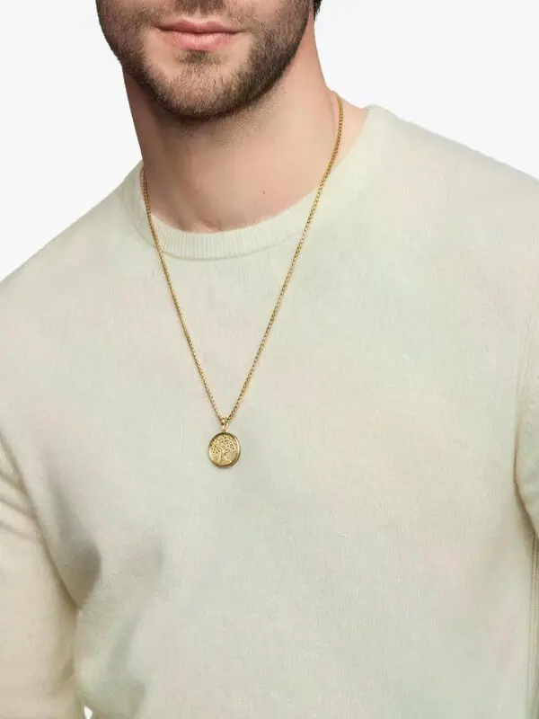 David Yurman 18kt Yellow Life And Death Duality Amulet