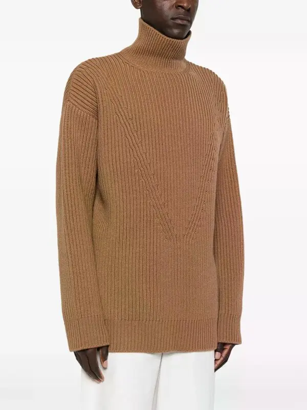 JIL SANDER Roll Neck Wool Jumper