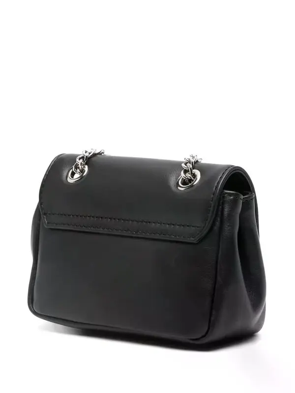 VIVIENNE WESTWOOD Orb-plaque Leather Shoulder Bag