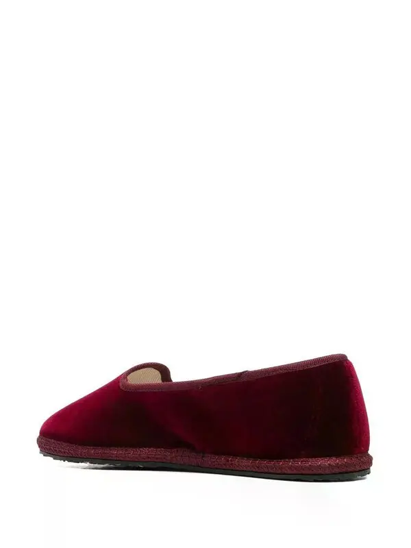SCAROSSO Valentina Slip-on Slippers - Red