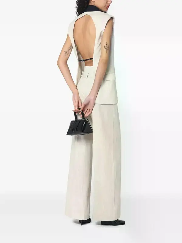 Erika Cavallini Davide Waistcoat - Neutrals