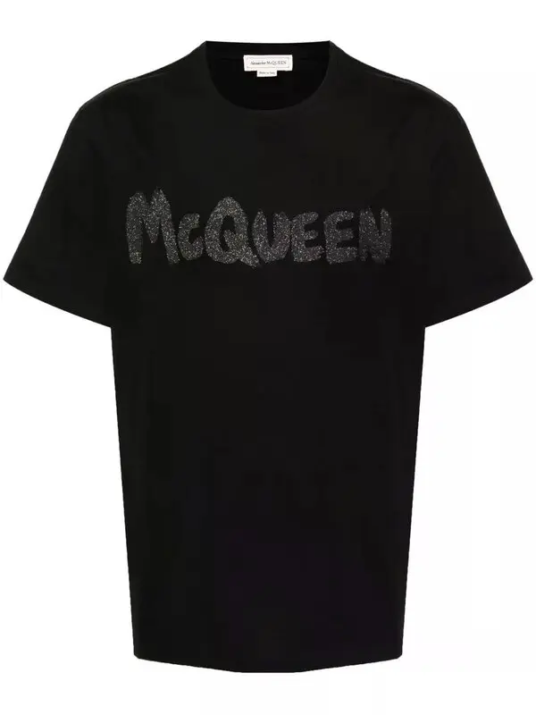 Alexander McQueen Logo-print Cotton T-shirt