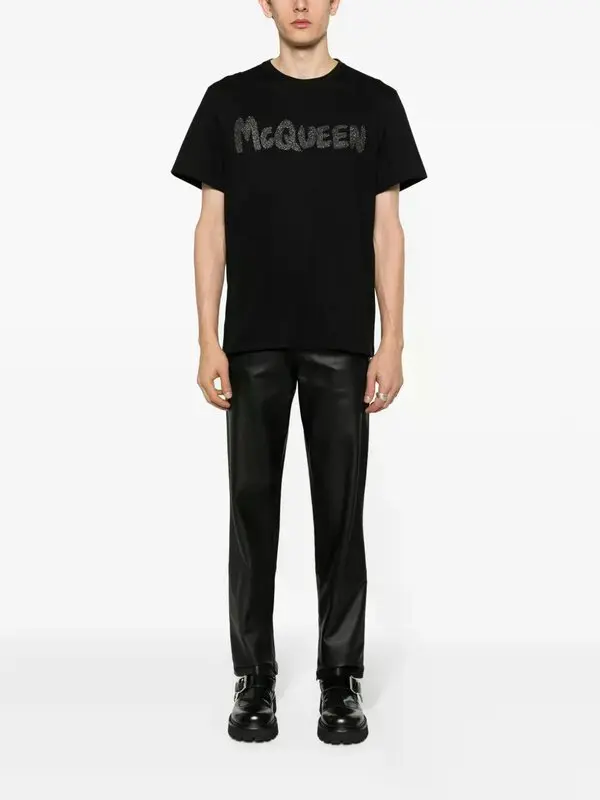 Alexander McQueen Logo-print Cotton T-shirt