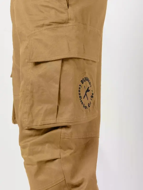 Dsquared2 Logo Patch Cargo Trousers