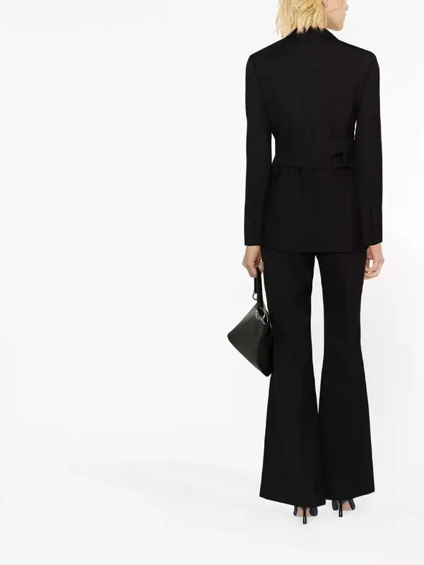 Off-White Toybox Dry Wool Single-breasted Blazer - Black