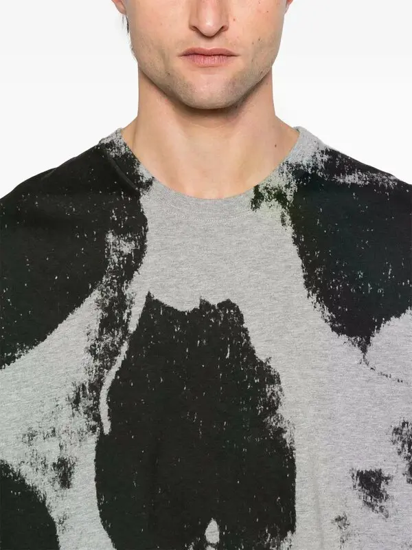 Alexander McQueen Skull T-shirt - Grey
