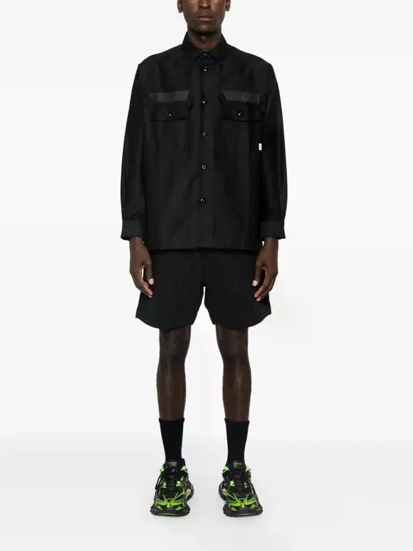 Y3 French Terry Track Shorts - Black