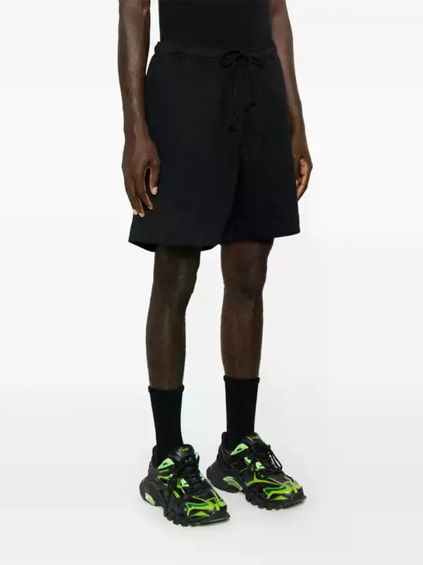 Y3 French Terry Track Shorts - Black