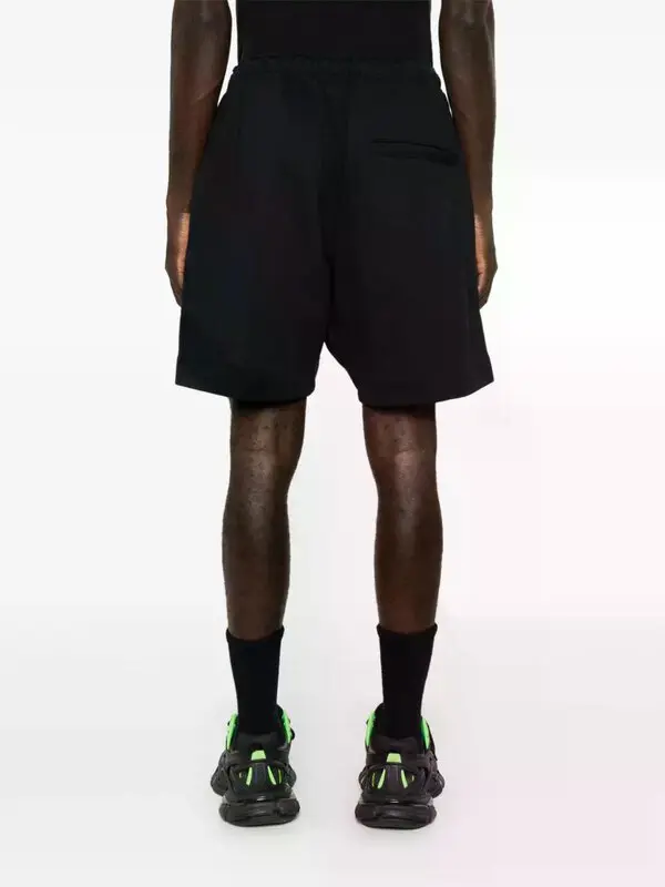 Y3 French Terry Track Shorts - Black