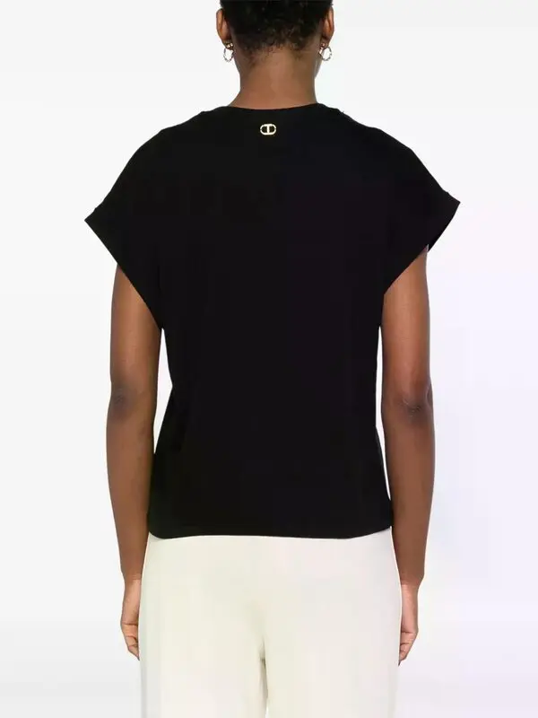 TWINSET Lace-detail T-shirt