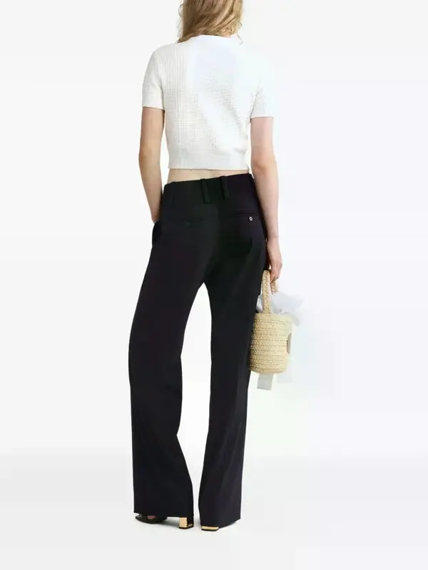 PATOU Twill Straight-leg Trousers