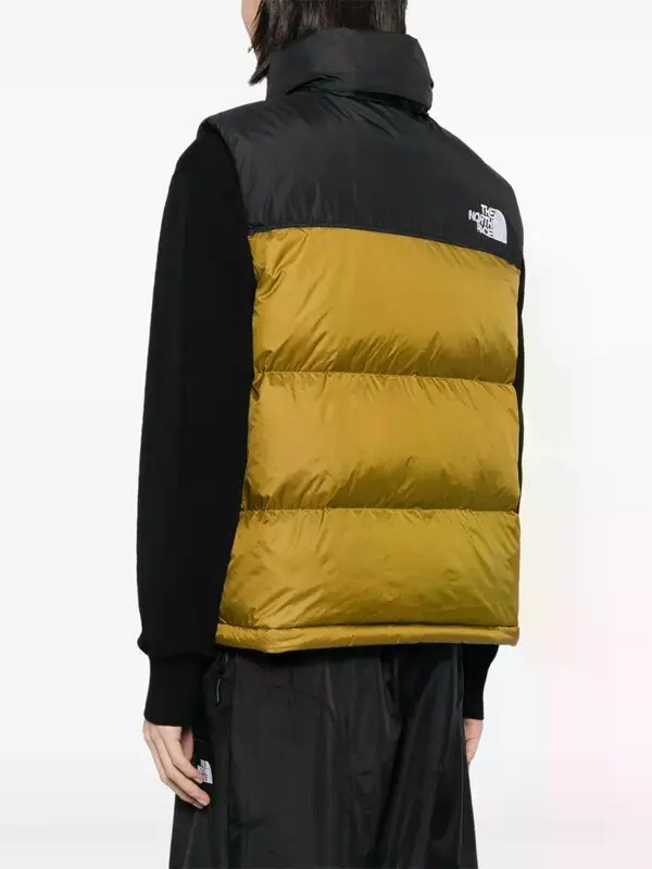 The North Face Retro Nuptse Reversible Padded Gilet - Neutrals