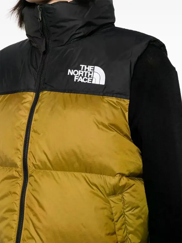 The North Face Retro Nuptse Reversible Padded Gilet - Neutrals