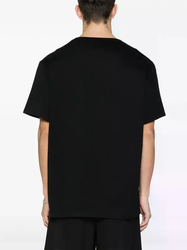Alexander McQueen Embroidered-logo Cotton T-shirt