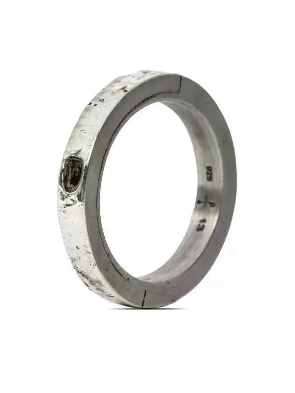 PARTS OF FOUR 10kt Gold Sistema Diamond Ring - Silver