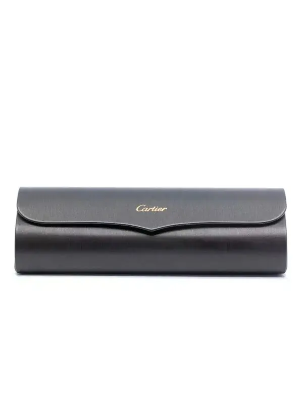 Cartier Rimless Rectangle-frame Glasses - Green