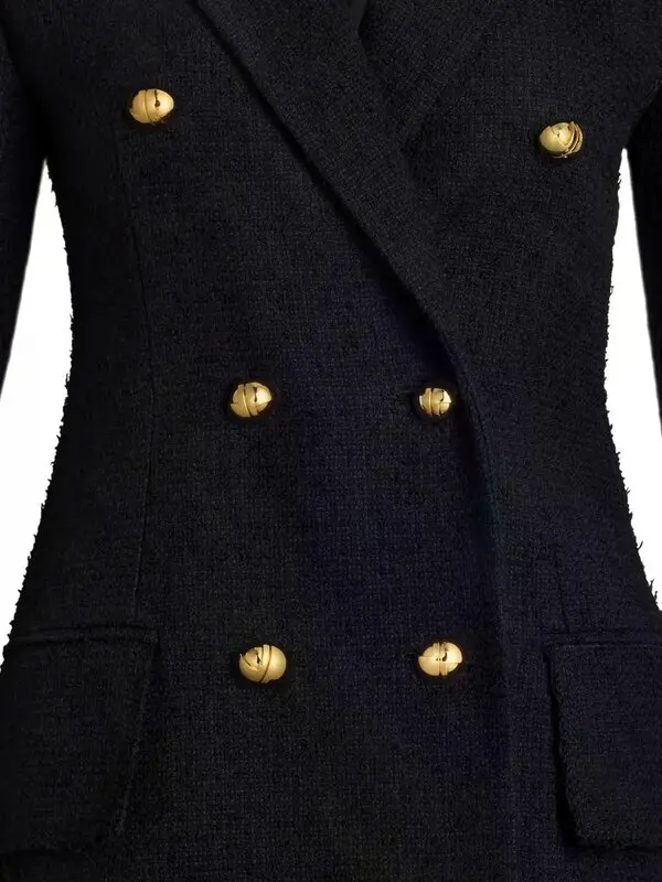 PATOU Double-breasted Blazer - Black