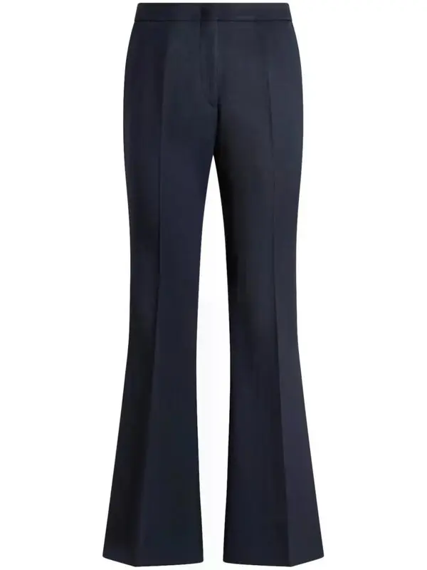 Etro Gabardine Flared Trousers