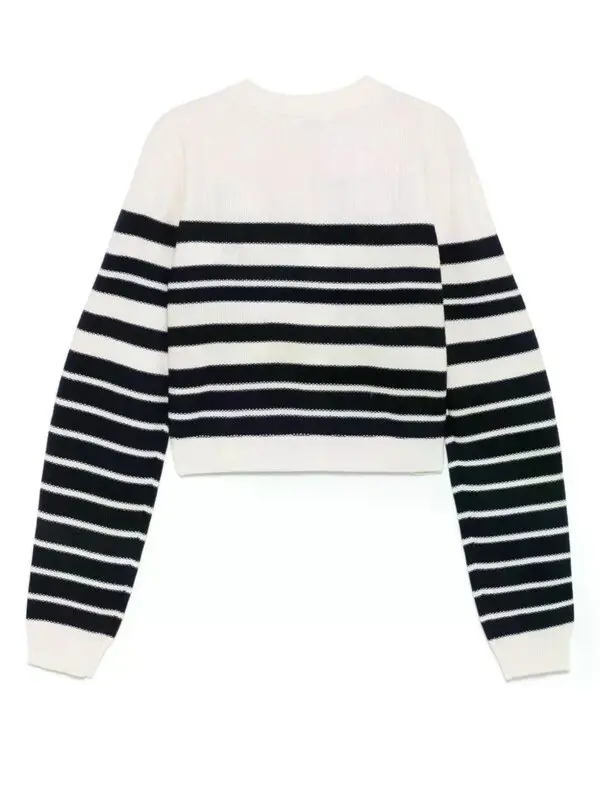 Patrizia Pepe Striped Cardigan