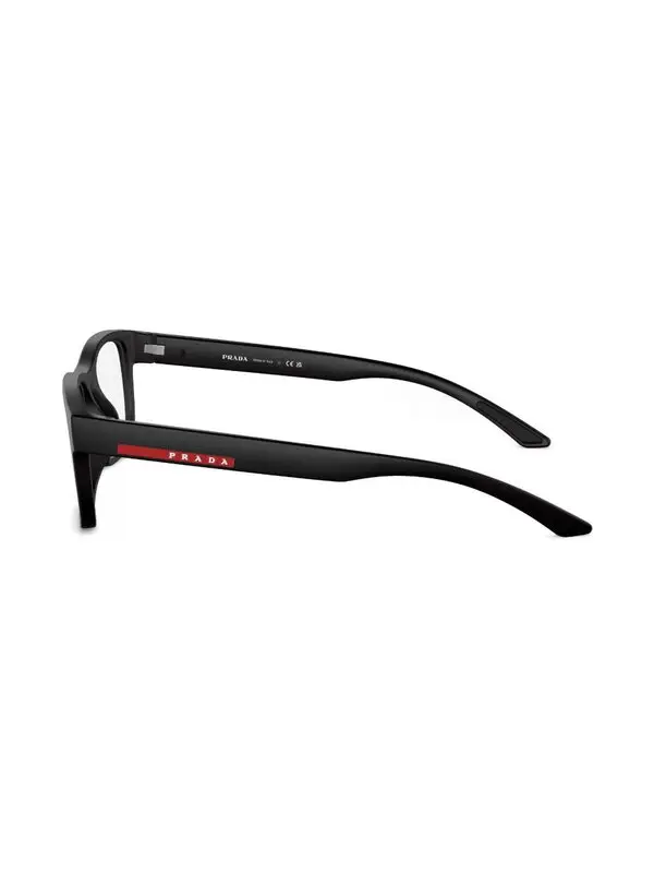 Prada Rectangle-frame Glasses - Black