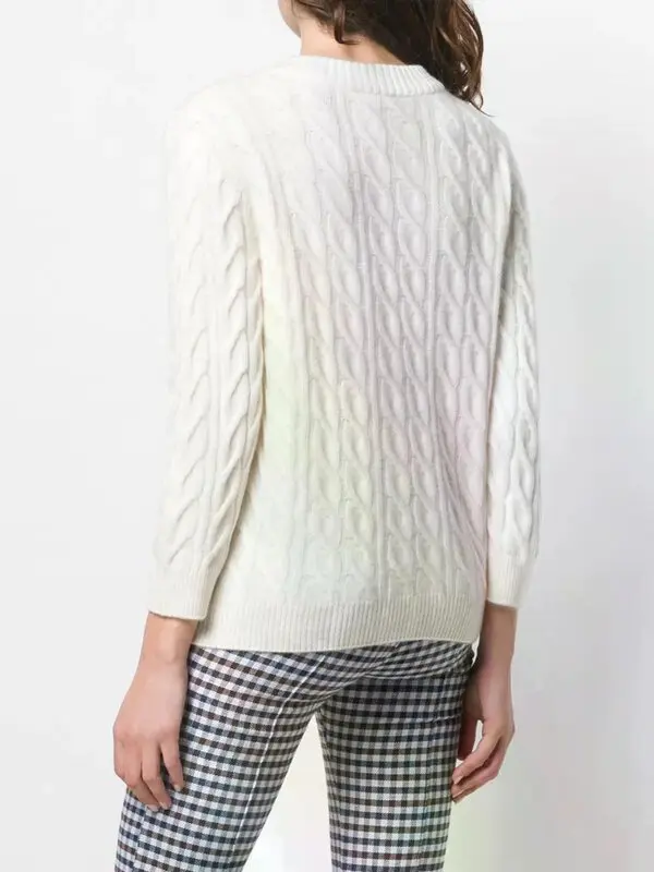 N.peal Cashmere Cable Knit Sweater