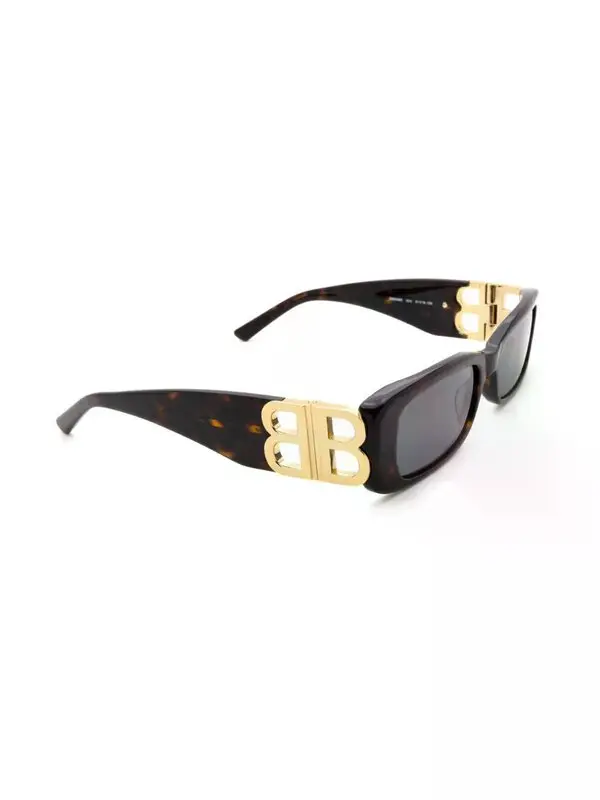 Balenciaga Dynasty Rectangle Sunglasses