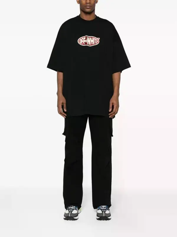 Off-White Logo-print Cotton T-shirt