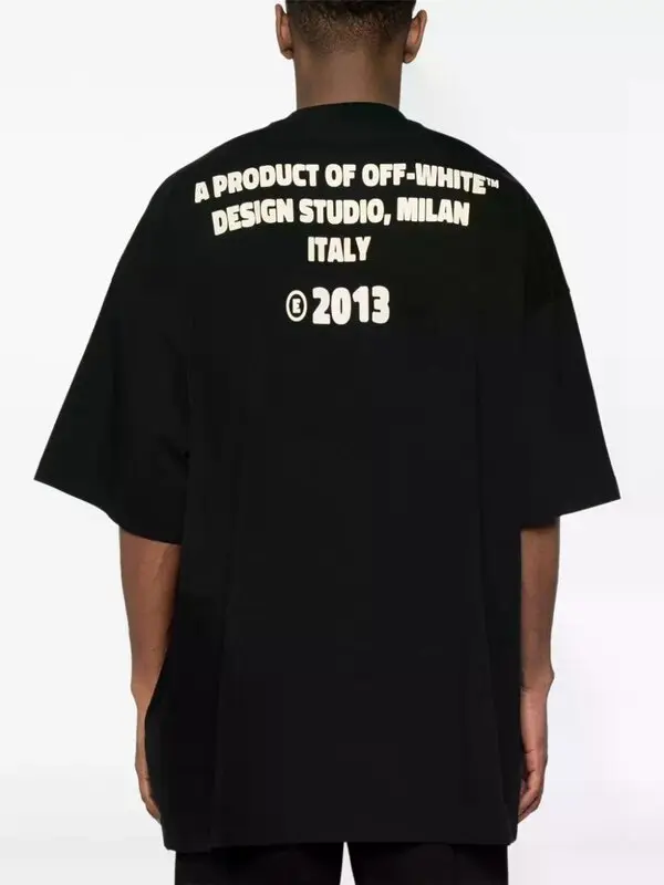 Off-White Logo-print Cotton T-shirt