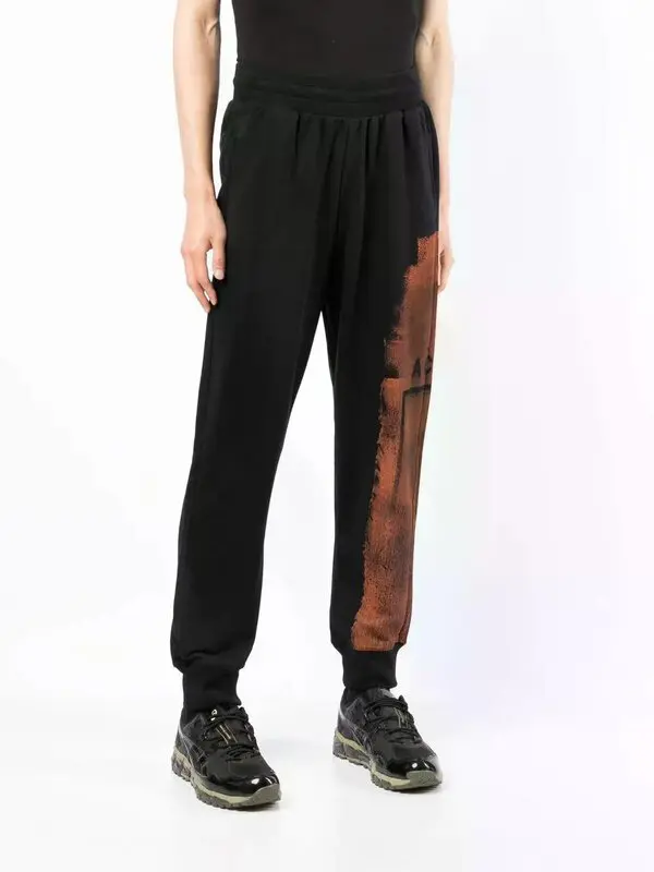 A-COLD-WALL* Logo Bleach Style Track Pants
