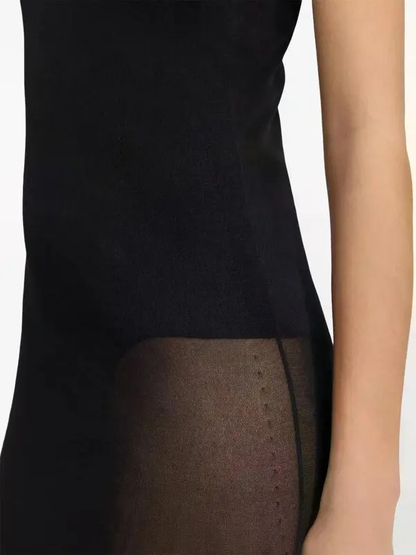 Jacquemus La Robe Maille Roupao Sheer Minidress