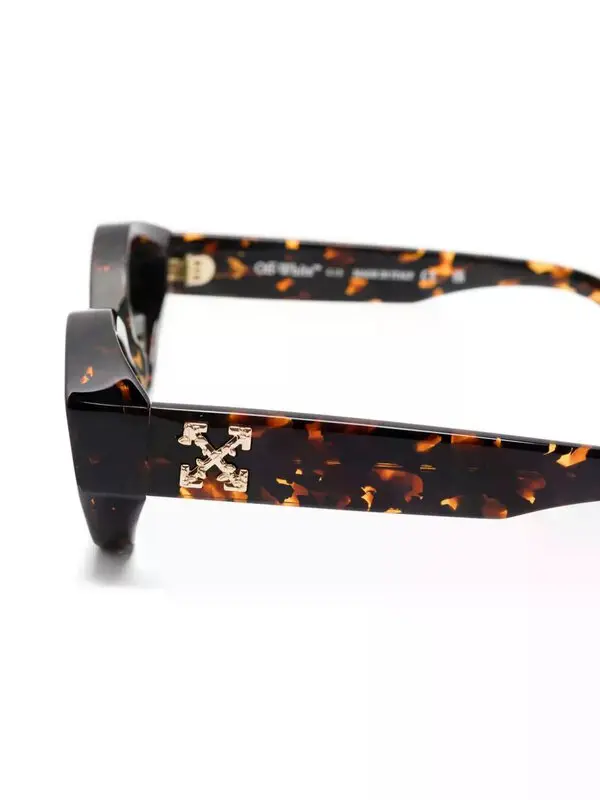 Off-White Hilo Sunglasses - Brown