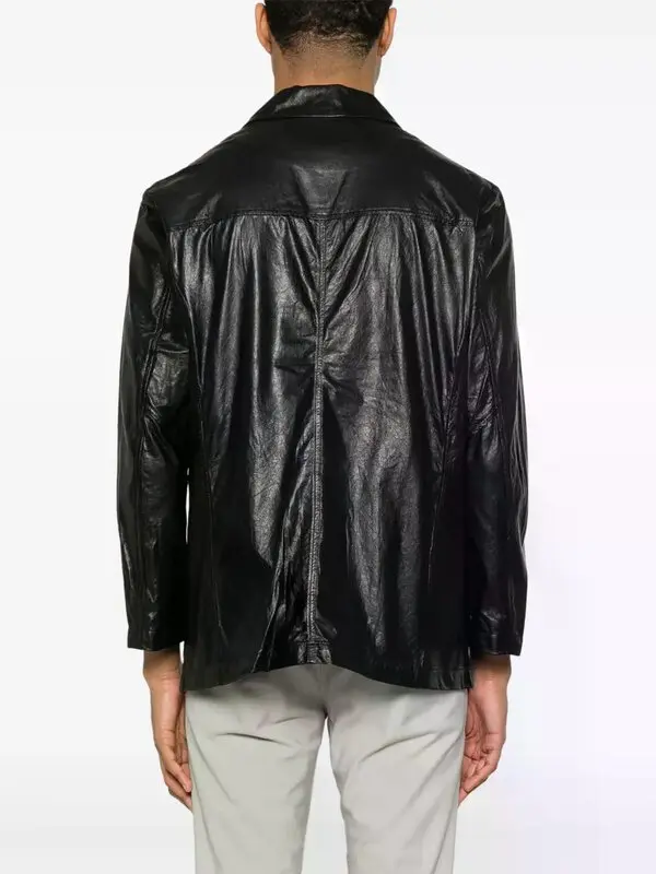 GIORGIO BRATO Leather Blazer