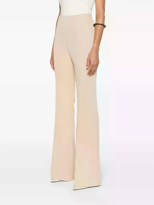 Ermanno Scervino Pressed-crease Flared Trousers