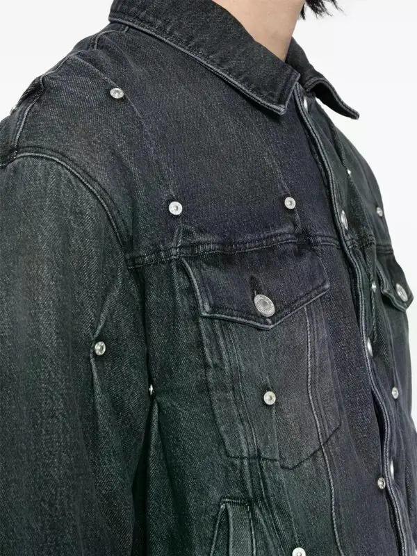 KUSIKOHC Studded Denim Trucker Jacket