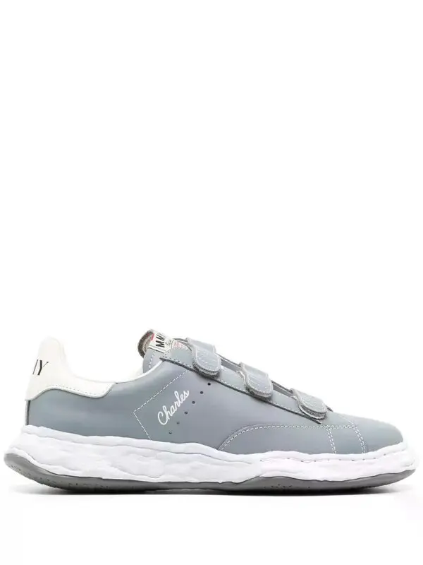 Mihara Yasuhiro Charles Touch-strap Sneakers - Blue