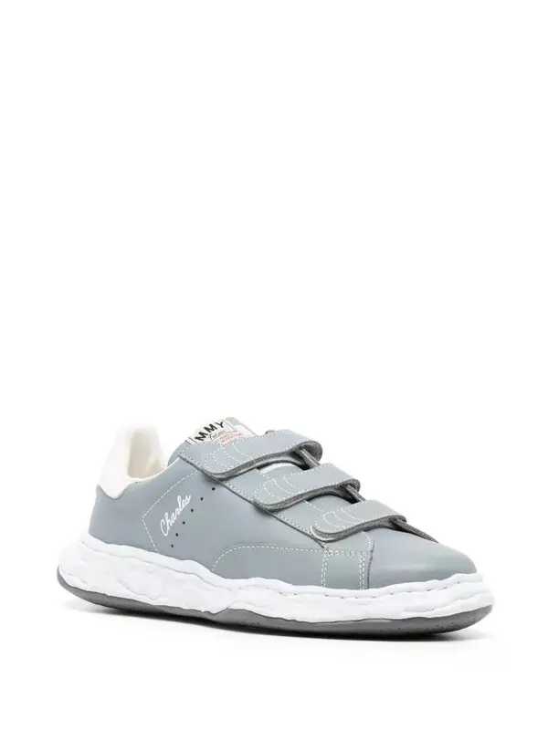 Mihara Yasuhiro Charles Touch-strap Sneakers - Blue